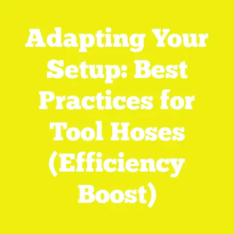 Adapting Your Setup: Best Practices for Tool Hoses (Efficiency Boost)