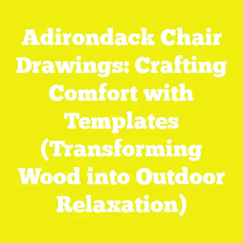 Adirondack Chair Drawings: Crafting Comfort with Templates ...