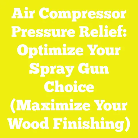 Air Compressor Pressure Relief: Optimize Your Spray Gun Choice ...