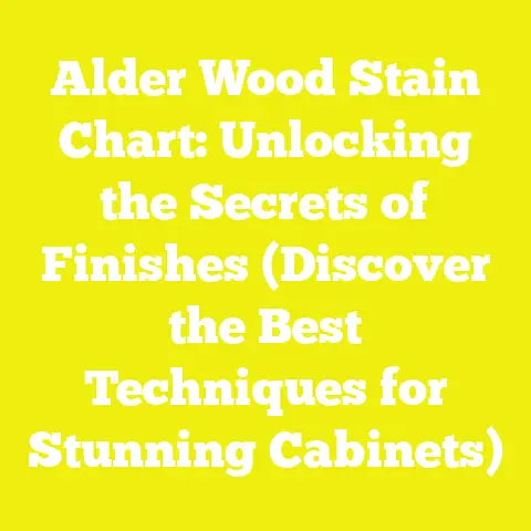 Alder Wood Stain Chart: Unlocking the Secrets of Finishes (Discover the ...