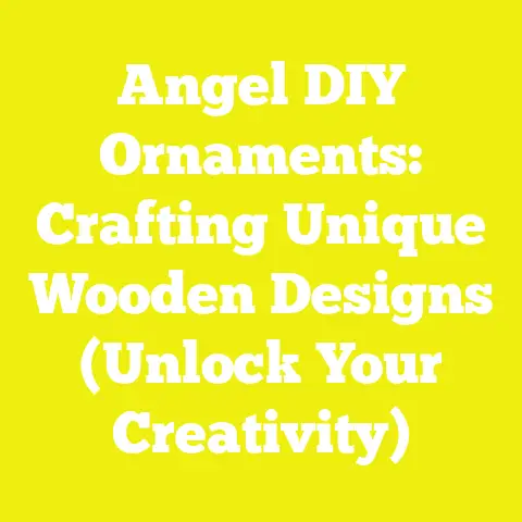 Angel DIY Ornaments: Crafting Unique Wooden Designs (Unlock Your ...