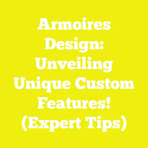 Armoires Design: Unveiling Unique Custom Features! (Expert Tips)