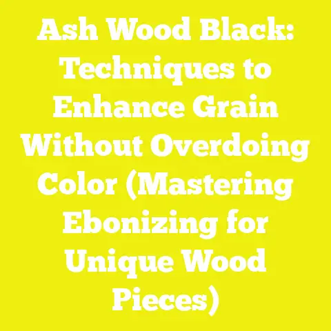 Ash Wood Black: Techniques to Enhance Grain Without Overdoing Color ...