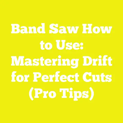 Band Saw How to Use: Mastering Drift for Perfect Cuts (Pro Tips)