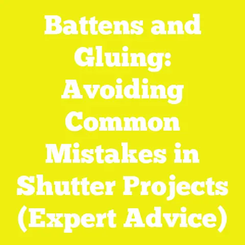 Battens and Gluing: Avoiding Common Mistakes in Shutter Projects ...