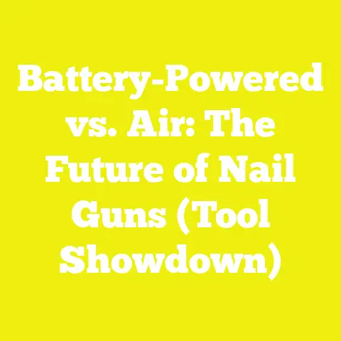 Battery-Powered vs. Air: The Future of Nail Guns (Tool Showdown)