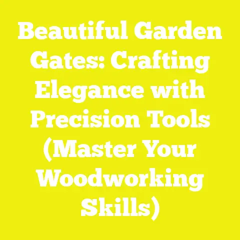 Beautiful Garden Gates: Crafting Elegance with Precision Tools (Master ...