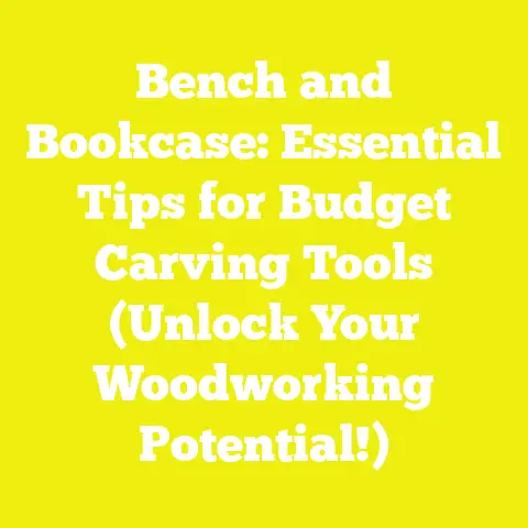 Bench and Bookcase: Essential Tips for Budget Carving Tools (Unlock ...