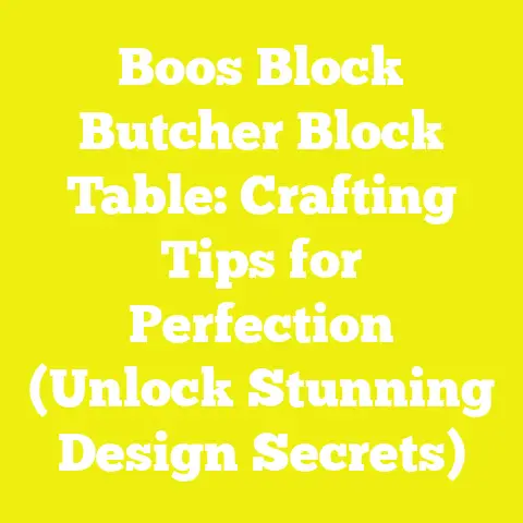 Boos Block Butcher Block Table: Crafting Tips for Perfection (Unlock ...