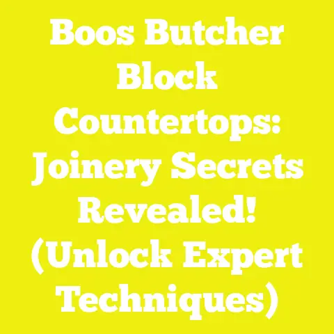 Boos Butcher Block Countertops: Joinery Secrets Revealed! (Unlock ...