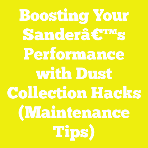 Boosting Your Sanderâ€™s Performance with Dust Collection Hacks ...