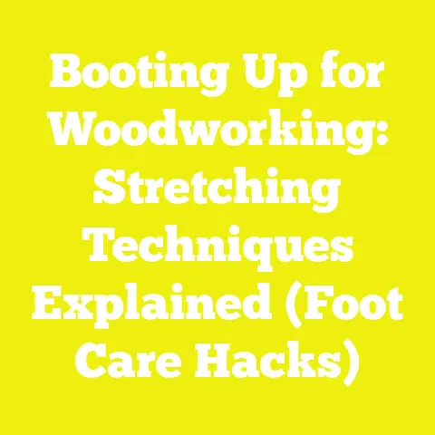 Booting Up for Woodworking: Stretching Techniques Explained (Foot Care ...