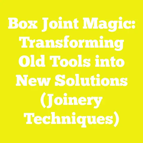 Box Joint Magic: Transforming Old Tools into New Solutions (Joinery ...