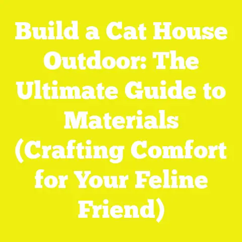 Build a Cat House Outdoor: The Ultimate Guide to Materials (Crafting ...