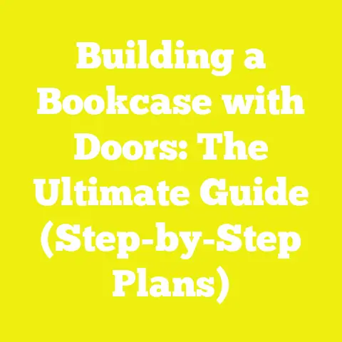 Building a Bookcase with Doors: The Ultimate Guide (Step-by-Step Plans)