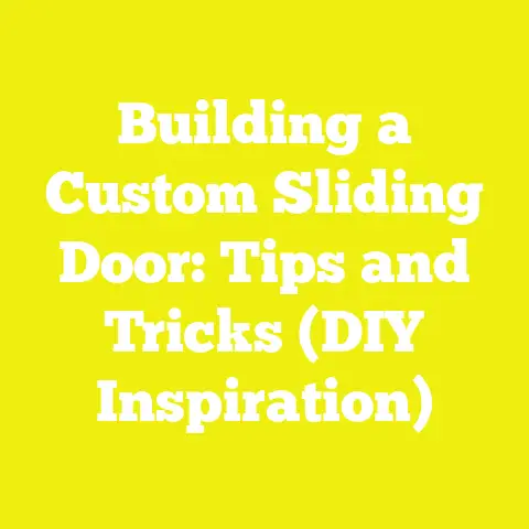 Building a Custom Sliding Door: Tips and Tricks (DIY Inspiration)