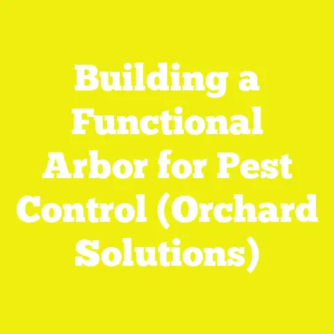 Building a Functional Arbor for Pest Control (Orchard Solutions)