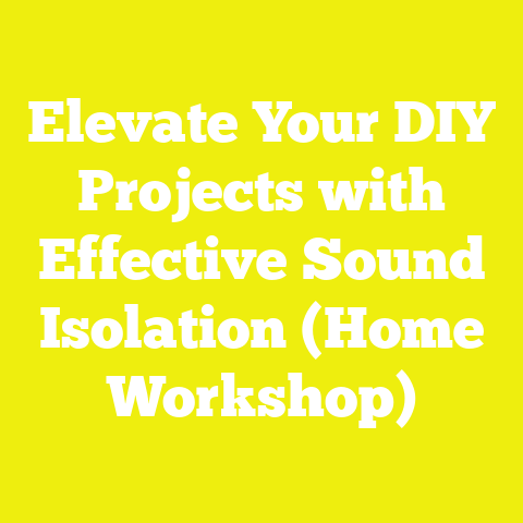 Elevate Your DIY Projects with Effective Sound Isolation (Home Workshop)