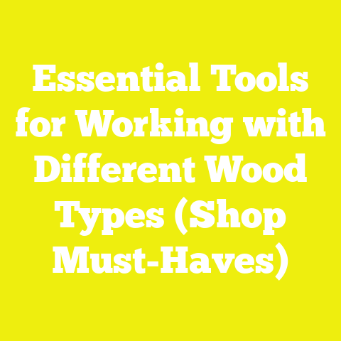 Essential Tools for Working with Different Wood Types (Shop Must-Haves)