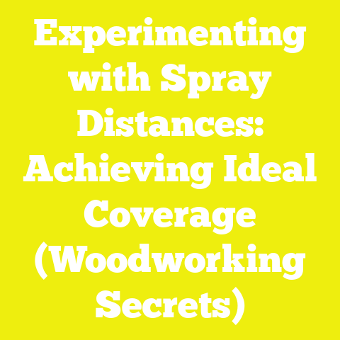 Experimenting With Spray Distances Achieving Ideal Coverage