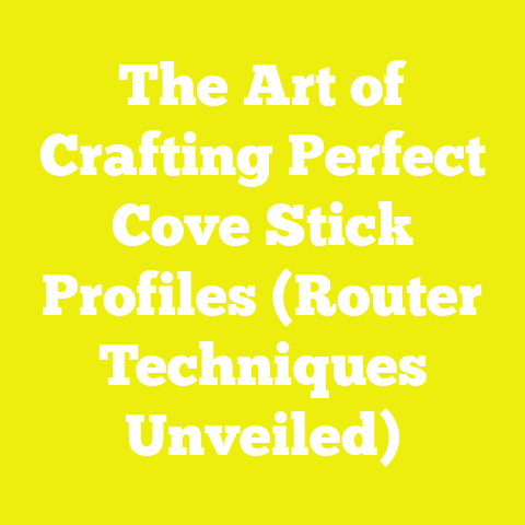 The Art of Crafting Perfect Cove Stick Profiles (Router Techniques ...